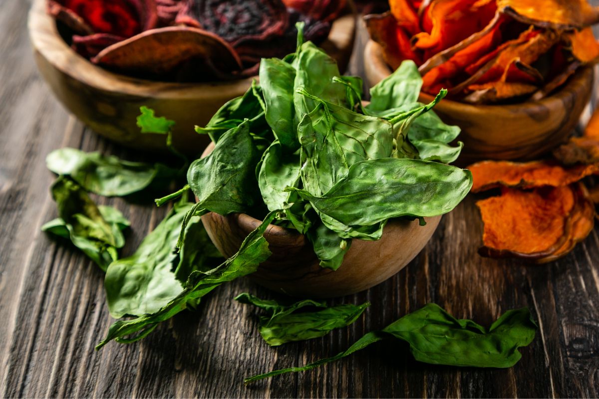 How To Make Dehydrated Spinach And Spinach Powder