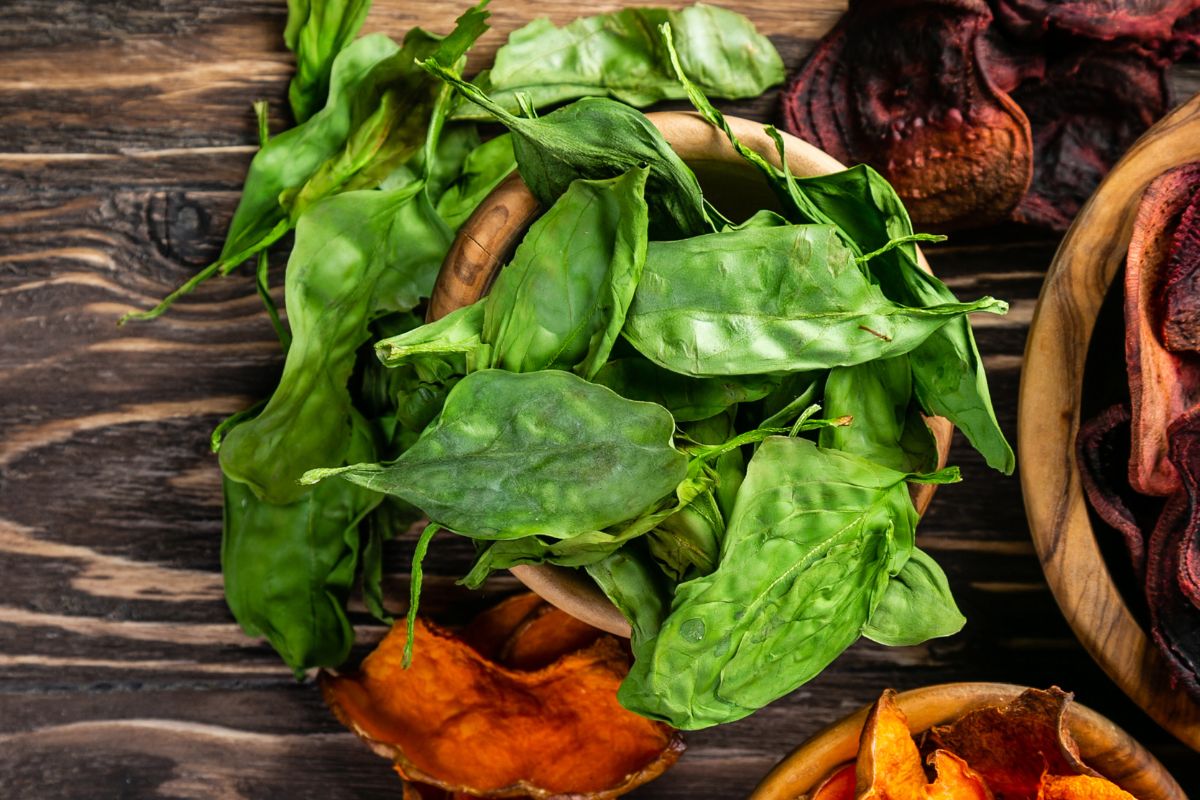 How To Make Dehydrated Spinach And Spinach Powder