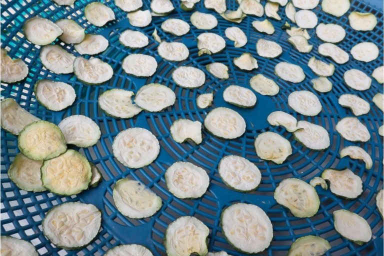 Methods For Making Dehydrated Zucchini